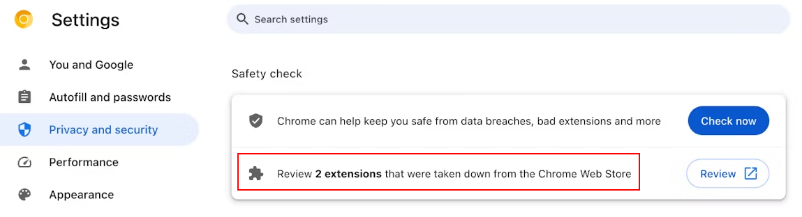 Chrome 117將在擴充程式移除或標示為惡意時通知用戶 | iThome